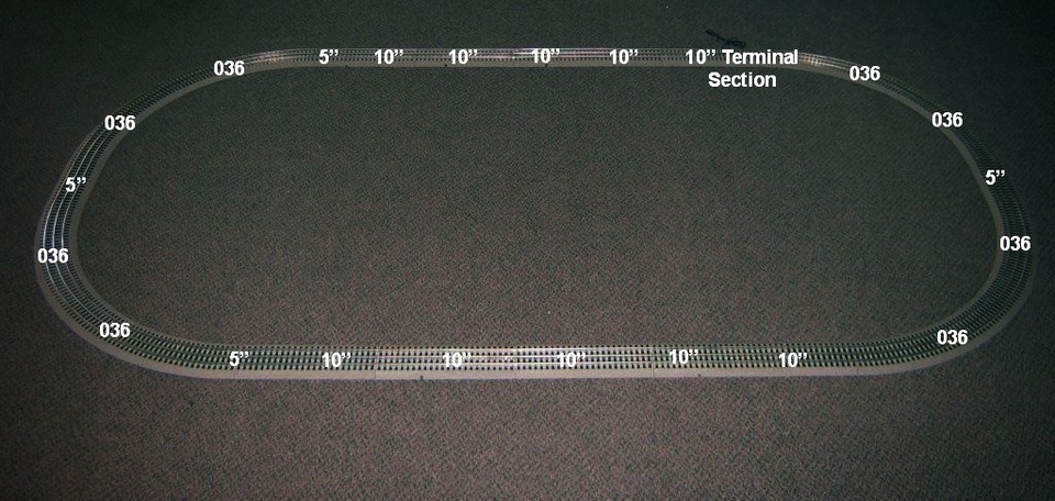LIONEL 48x96 FASTRACK TRACK COMPLETE OVAL SET terminal 4x8 foot train ...