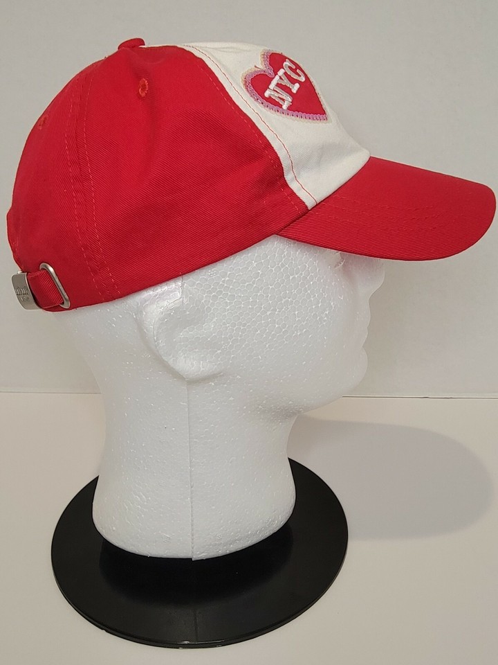 M & M NYC Hat Adjustable Red M&M | eBay