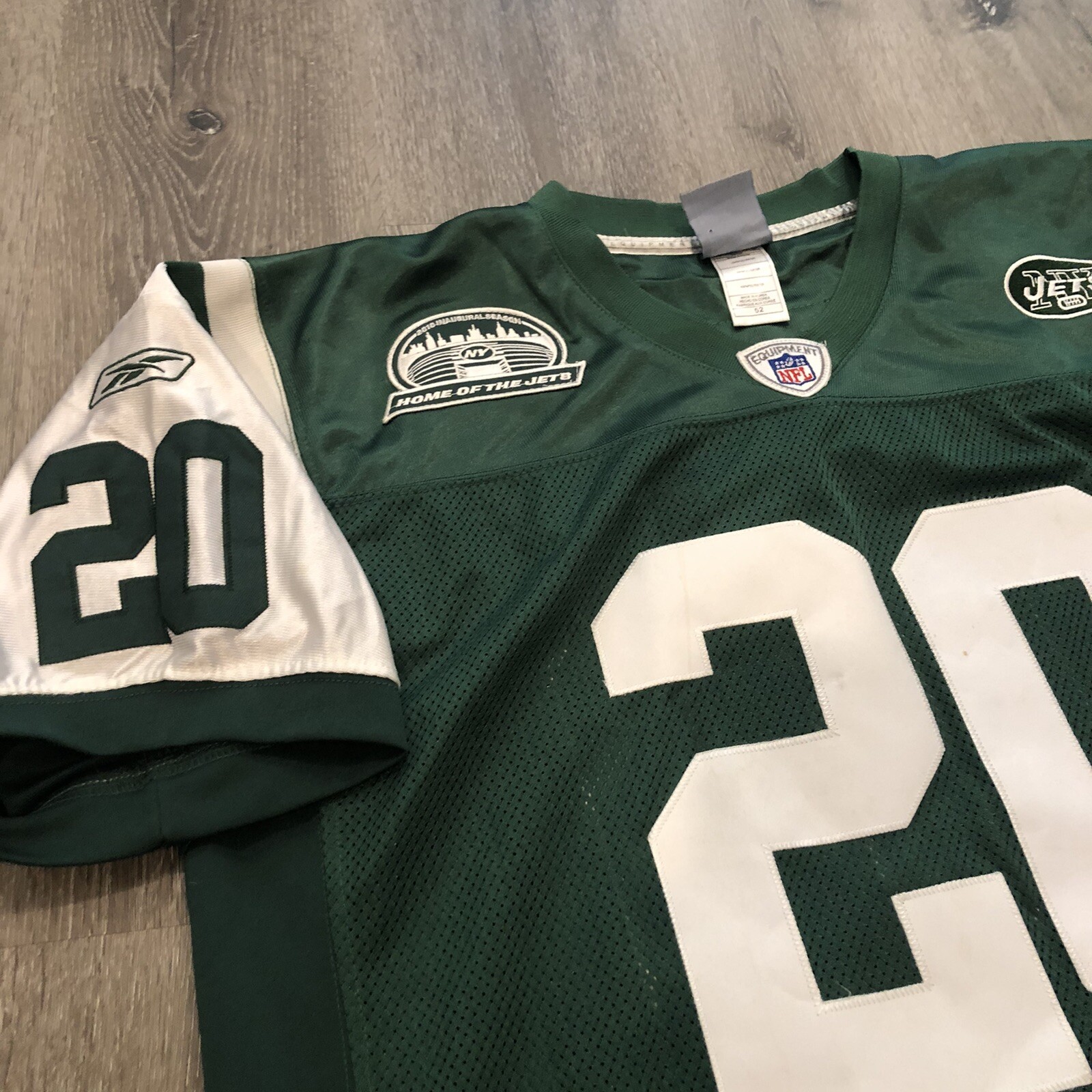 Kyle Wilson New York Jets 2010 Inaugural Season NFL Sewn Reebok Jersey ...