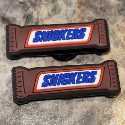 Snickers Bar Candy Shoe Charms Set of Two New Christmas Stocking ...