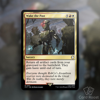 MTG Magic Wake the Past 0221 Universes Beyond: Fallout PIP | eBay