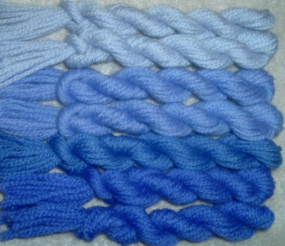 Paternayan Wool 3ply Persian Yarn Needlepoint Crewel 340 Periwinkle ...