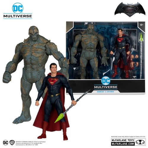 McFarlane DC BvS Dawn Justice DOOMSDAY & SUPERMAN 2-Pack, DARKSEID ...