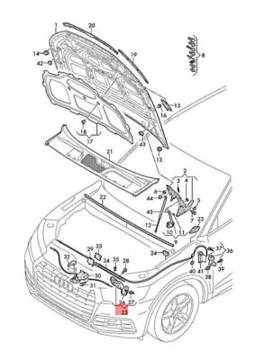 Genuine AUDI AudiQ5L Q5 871 FYB Lid Lock With Micro- Switch 80A823509 ...
