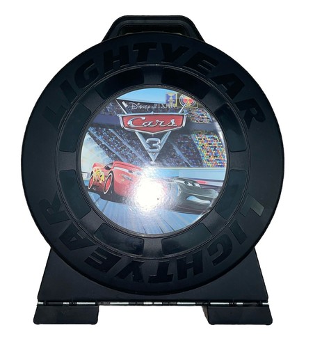 Disney Pixar "Cars 3" Lightning McQueen Lightyear Car Toy Carrying Case ...