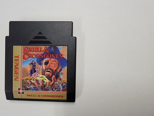 Skull & Crossbones (Authentic) (Nintendo, NES, 1990) Contacts Cleaned ...