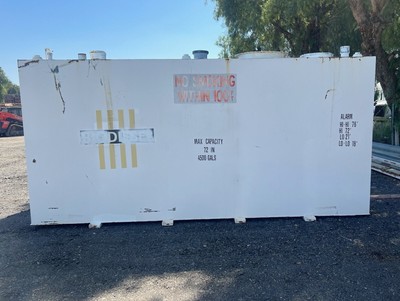 5000 gallon fuel tank double wall tank vaulted tank diesel fuel tank ...