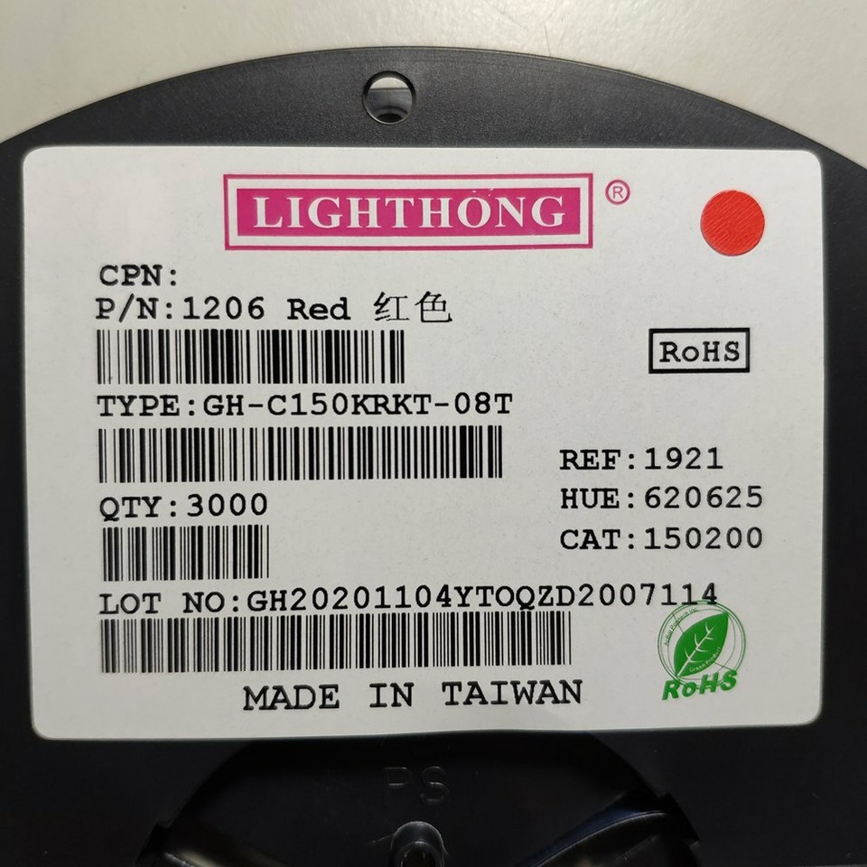 100PCS Red SMD LED Light Emitting Diode 1206(3216) 3.2x1.6mm | eBay