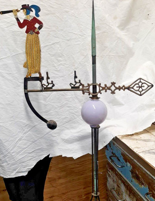 Weathervanes & Lightning Rods - 3 Legs