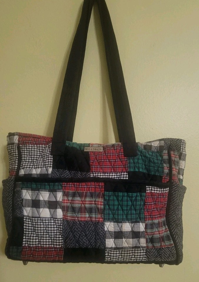 Bella Taylor Shoulder Bag / Tote Patchwork Quilted Farmhouse Women's ...