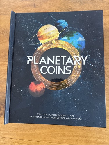 2017 PLANETARY 9 COIN COLLECTION SET IN POP-UP BOOK NO MARS COIN | eBay ...