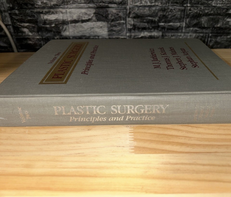 Plastic Surgery Principles and Practice Vol. 2 – Jurkiewicz Hardcover ...