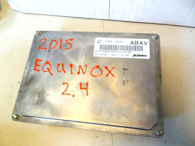 15 Chevrolet Equinox 12653998 Computer Brain Engine Control ECU ECM EBX ...