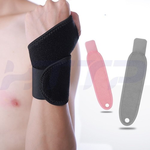 Anti Sprain Adjustable Wristband Black Grey Pink Wrist Bandage Wrist ...