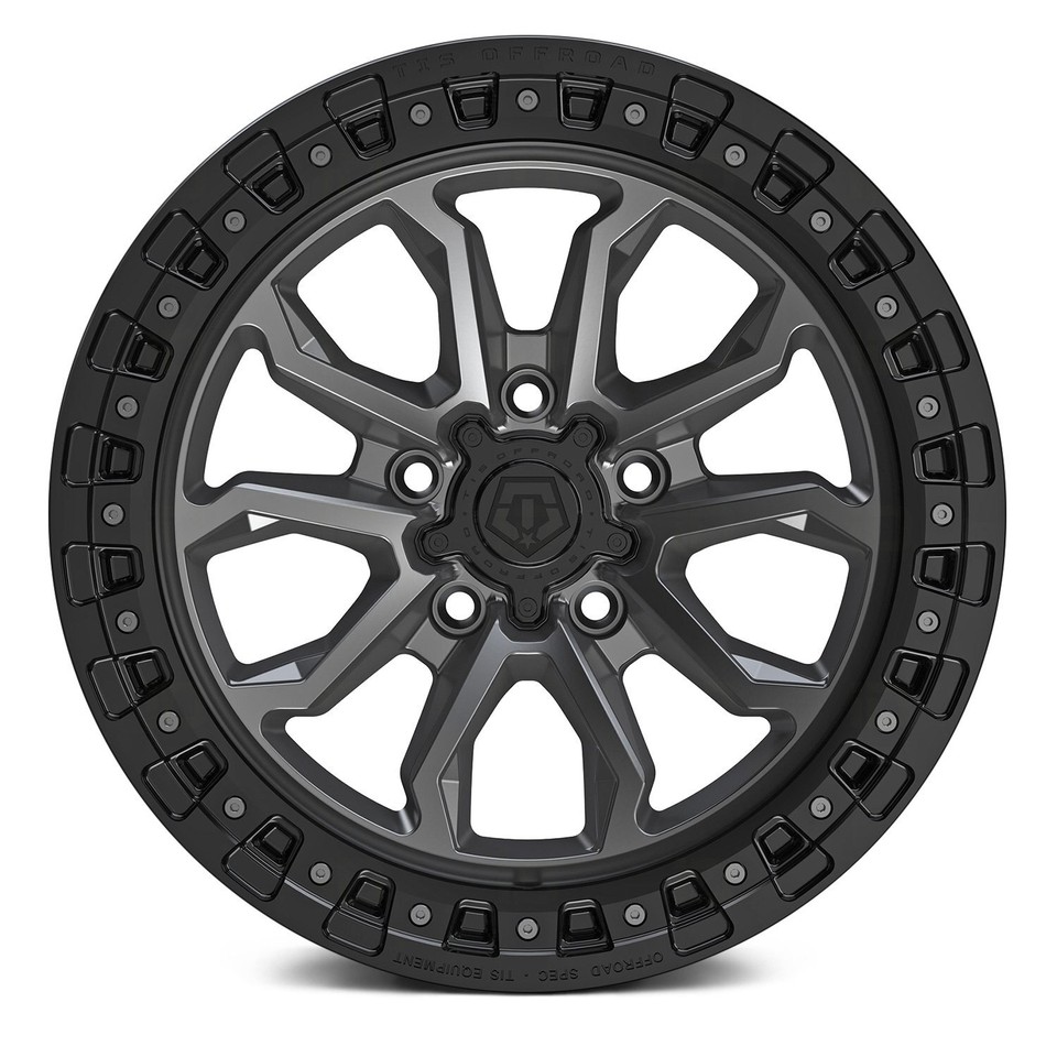 TIS 556AB 6 Wheel 17x9 (25, 6x139.7, 106.2) Anthracite Single Rim | eBay