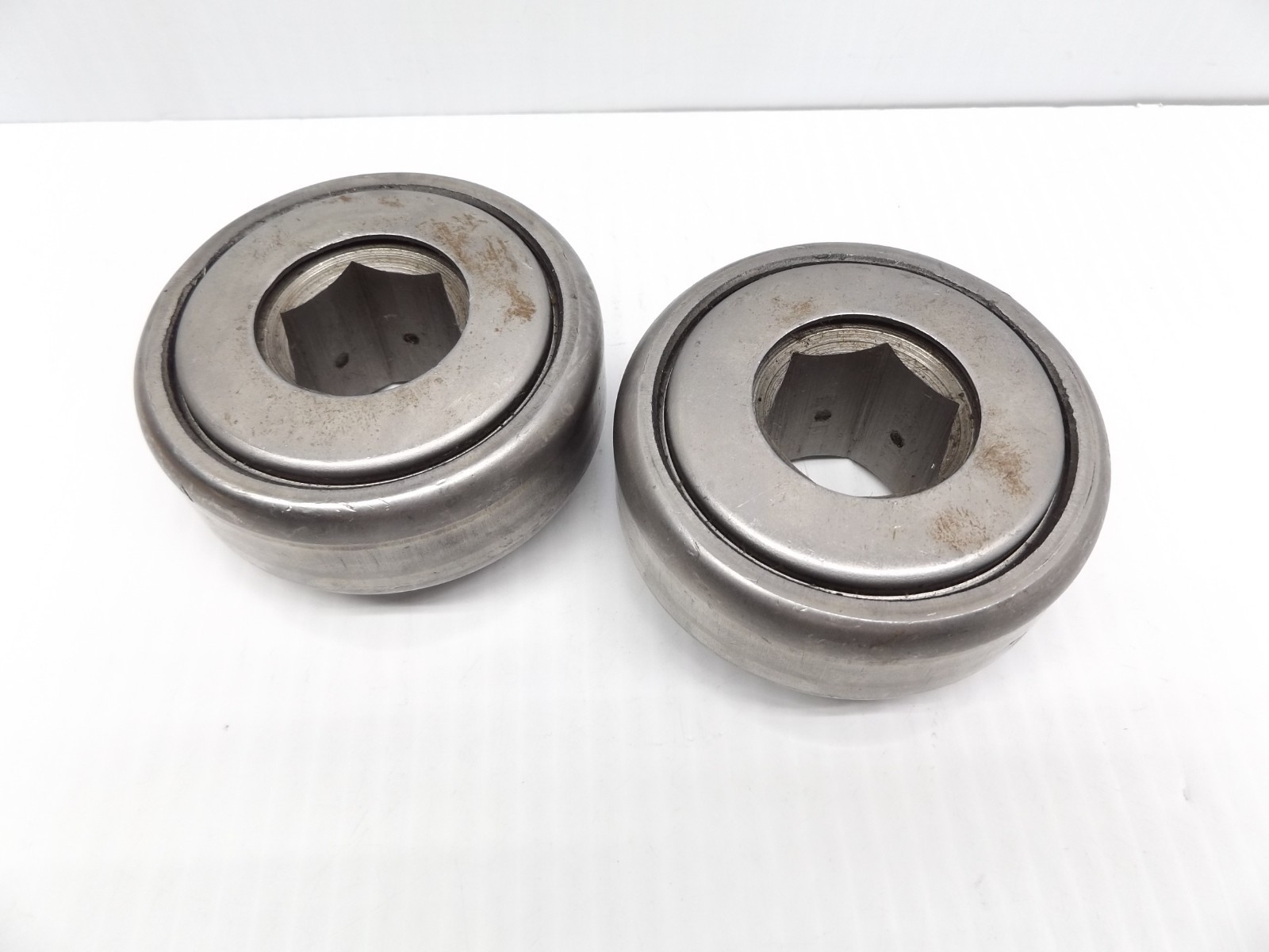 Lot of 2 Mathews B1081-2 Hex Ball Bearing for Conveyor | eBay