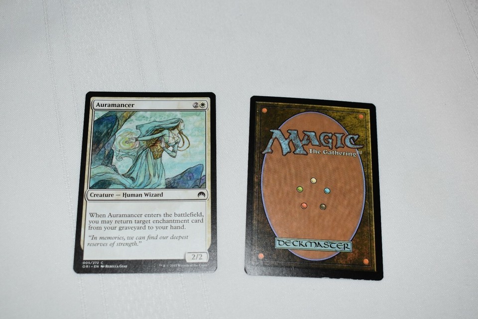 MTG Card: 2 x Auramancer, White Common Creature, Magic Origins | eBay