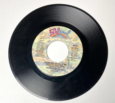 Moment Of Truth ‎– Lovin' You Is Killin' Me Sal Soul Records Soul Disco ...