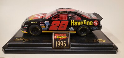 DALE JARRETT #28 1995 Texaco Thunderbird Nascar DieCast Bank Racing ...