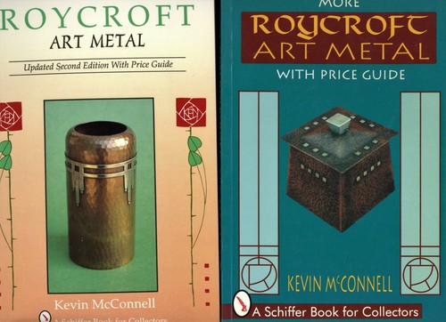 Arts Crafts Roycroft Metal Copper - Types Marks / 2-Volume Book Set ...