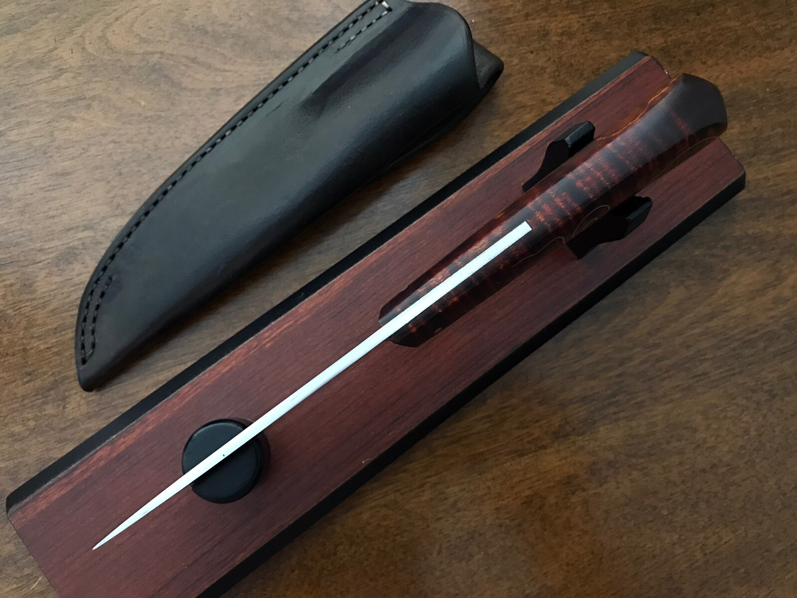 Tim Hancock ( ABS Master Smith M. S. ) Custom Fixed Blade Knife ...