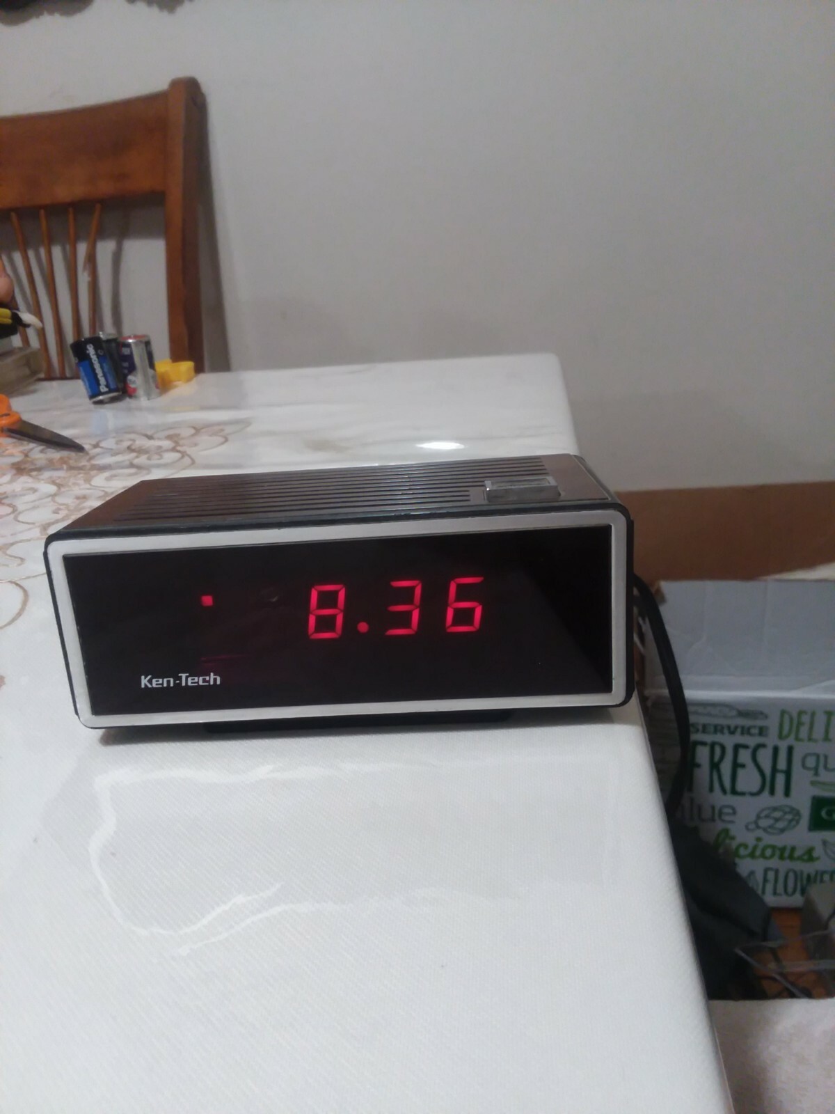 Vintage Ken-Tech T-2090 Alarm Clock Tested | eBay