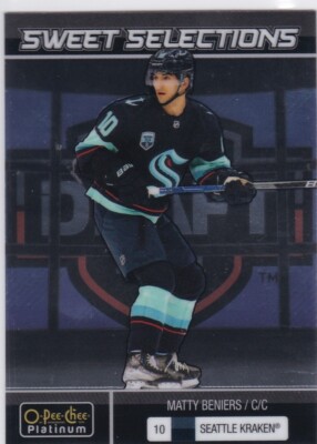 2022-23 O-Pee-Chee Platinum Matty Beniers Sweet Selections #SS-2 | eBay