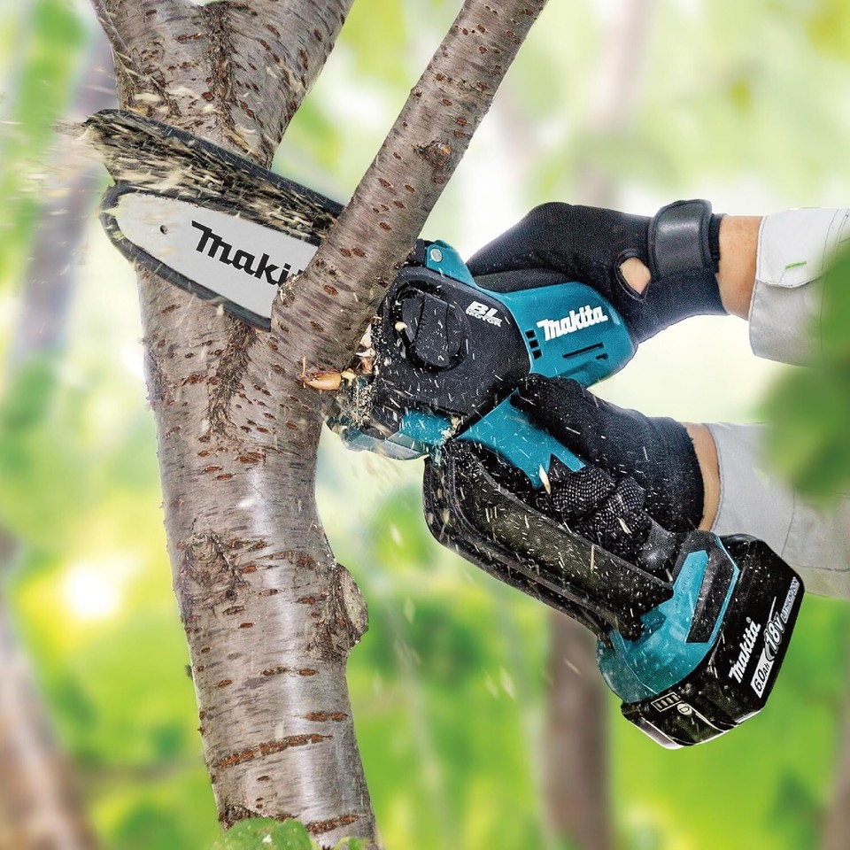 Makita MUC150DZ 18V Brushless Rechargeable Handy Chainsaw 150mm Body ...