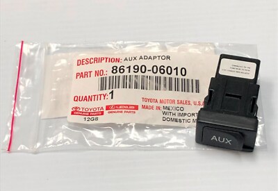 LEXUS OEM FACTORY AUX AUXILIARY STEREO JACK ADAPTER 2007-2010 ES350 | eBay