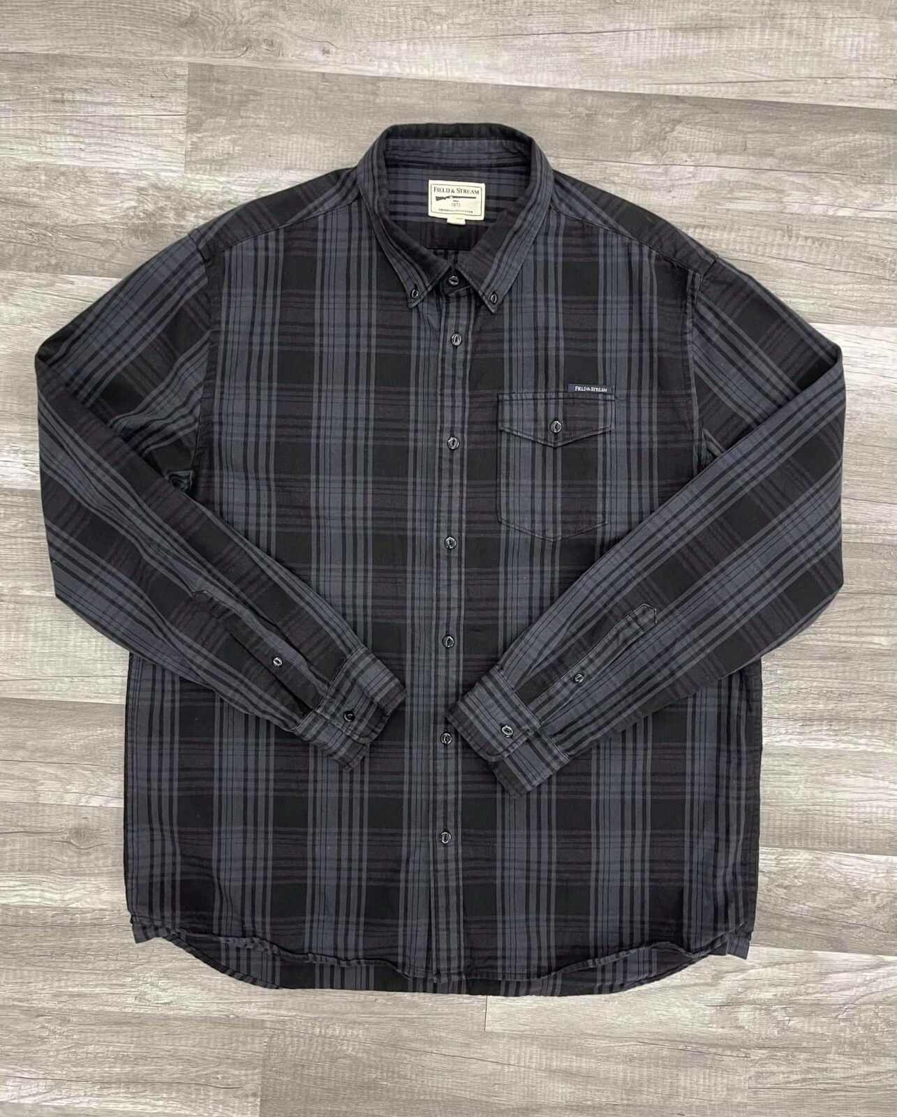 Field And Stream Medium Weight Flannel Size XL - Gem