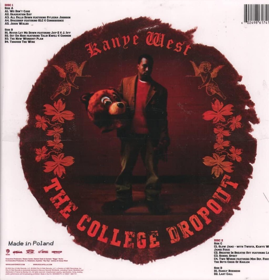 The College Dropout [Vinyl] 602498617410 | eBay