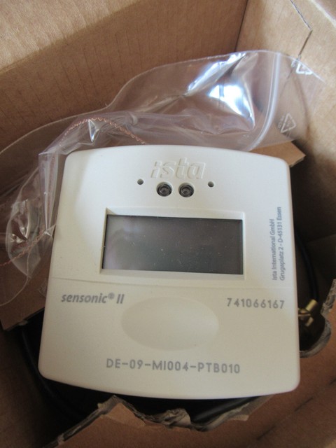 Wärmemengenzähler ISTA Sensonic II Koax 2" kompakt 59121 Bgl.2017 ...