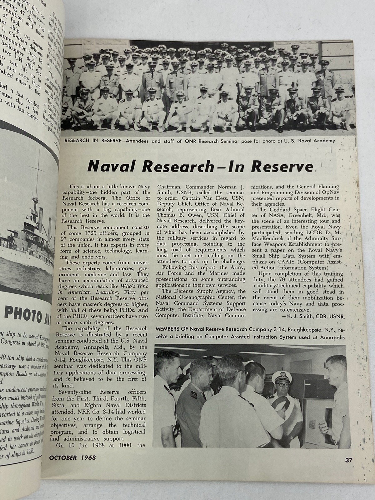 1968 US Navy "All Hands" Magazine | eBay