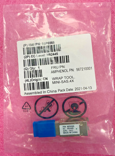 IBM 95P6566 Mini SAS Wrap Tool / Amphenol PN: 567210001 | eBay UK
