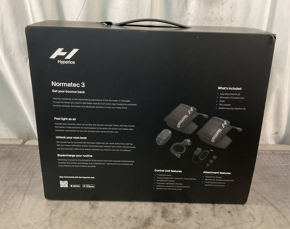 Hyperice Normatec 3 Recovery System Dynamic Air Compression System | eBay