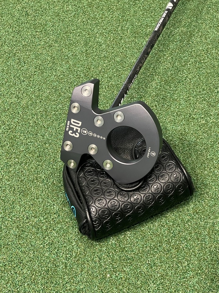 RH LAB Golf DF3 TPT Shaft 33.25” Long 70° Lie Charcoal Putter JJ Spaun ...