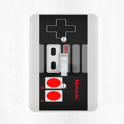 Nintendo NES Controller online Light Switch Cover