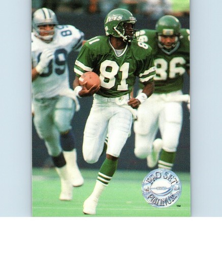 Terance Mathis 143 Jets 1991 Pro Set Football Trading Card | eBay