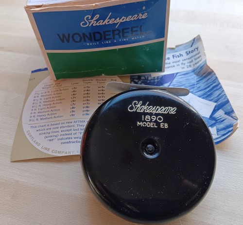 SHAKESPEARE 1890 EB FLY FISHING REEL UNUSED IN BOX | eBay