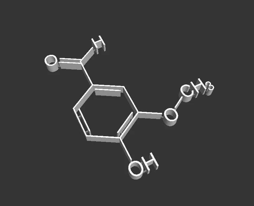 Vanillin Structure