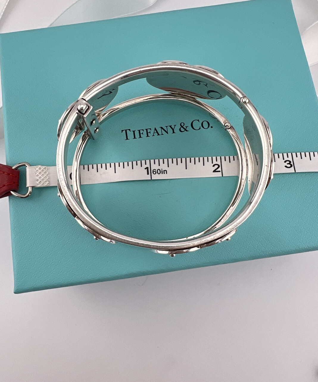 RARE Return to Love Tiffany & Co. Hinged Bangle Sterl… - Gem
