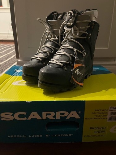 SCARPA INVERNO Plastic Mountaineering Ice Climbing Double Boots Vibram ...