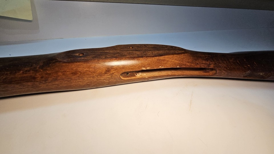 CVA Hawken Sidelock Muzzleloader Rifle Wood Stock - 15/16" Channel (L ...
