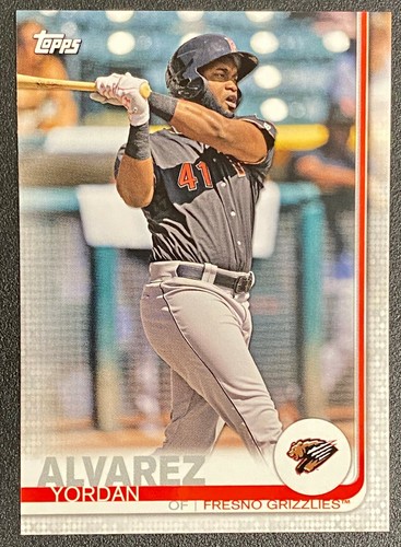 2019 TOPPS PRO DEBUT RC YORDAN ALVAREZ ASTROS # 61 | eBay