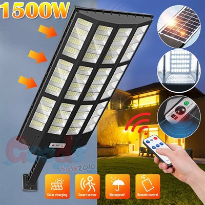 99000000000LM 2kW Commercial LED Solar Street Lights Dusk to Dawn Road ...