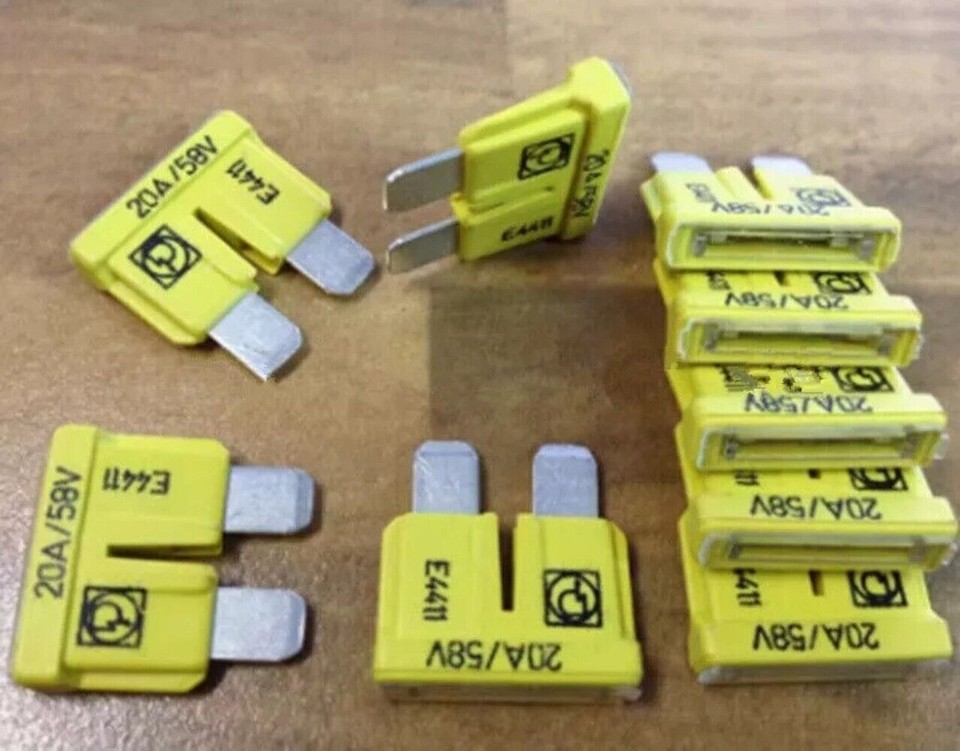 10PC FOR PUDENZ 20A 58V medium fuse 142.6185.5202 fuse tube insert | eBay