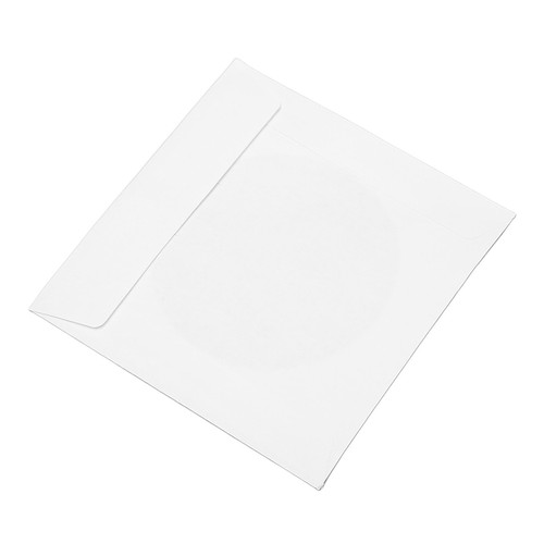 100 Pack CD DVD Sleeves Envelopes Thick Reusable Dustproof Disc Sleeves ...