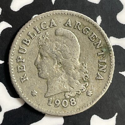 1908 Argentina 10 Centavos Lot#E9099 | eBay