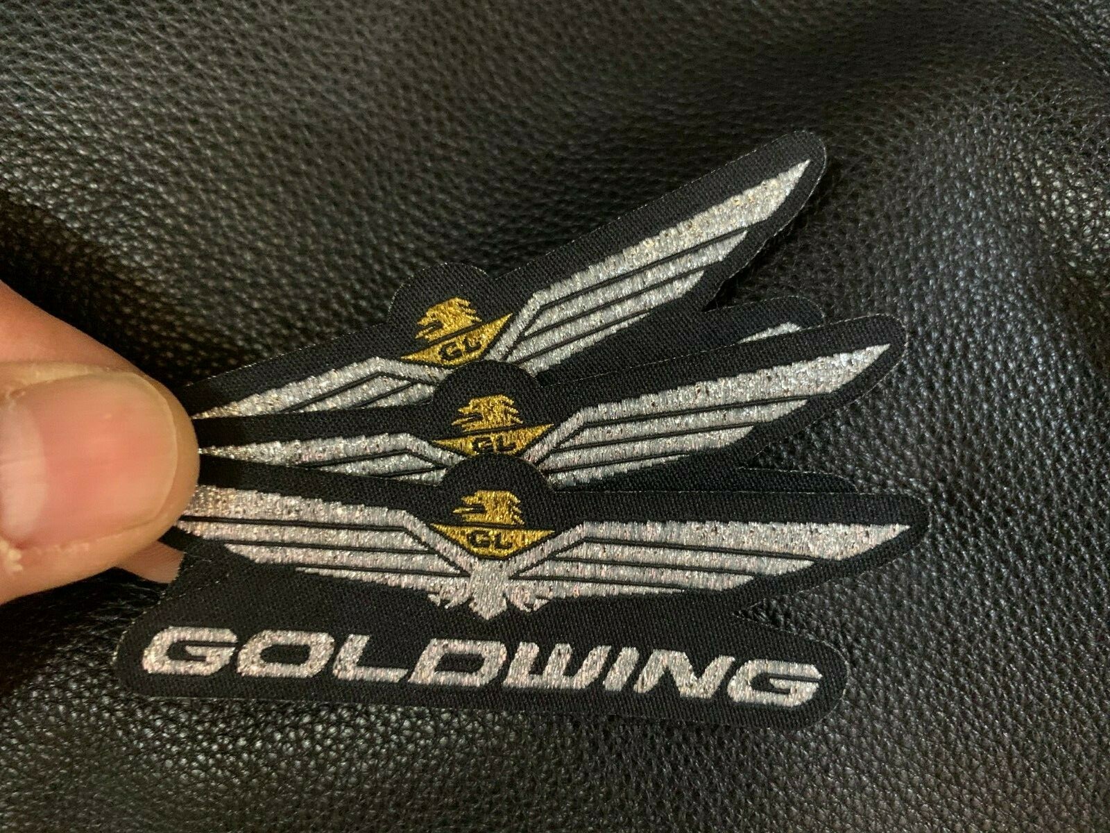 GOLDWING GL1800 HONDA MOTORCYCLE GOLD WING EMBROIDERED SEW ON PATCH ...