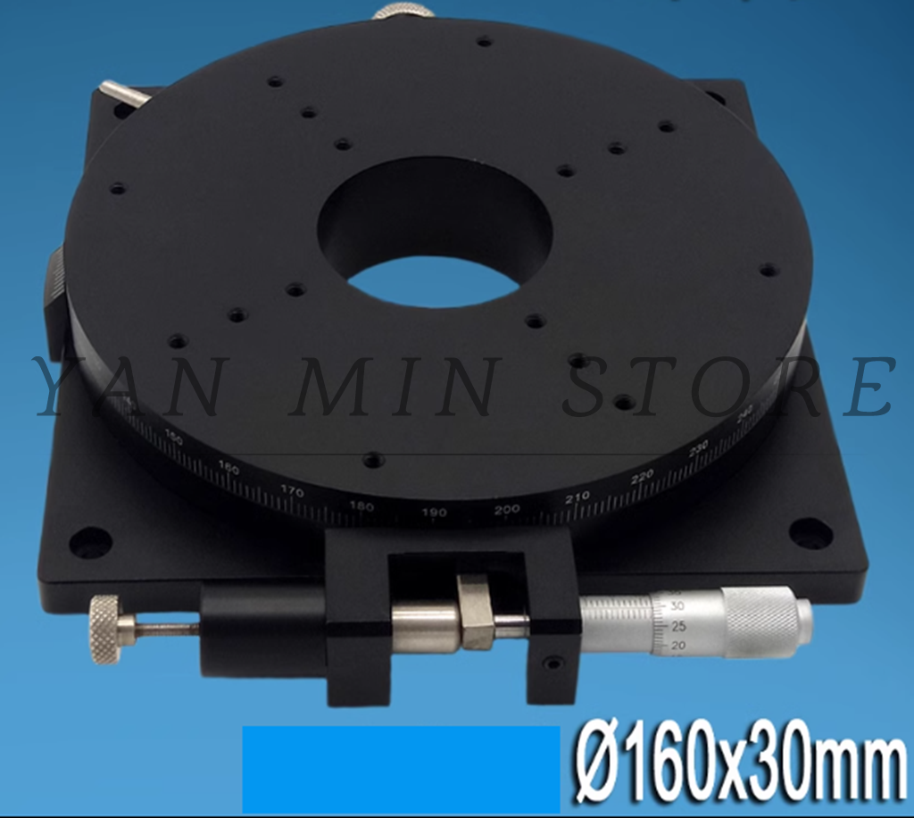 1PC R-axis Rotary Slide Stage 360 Angle Optical Rotation Slide Stage ...